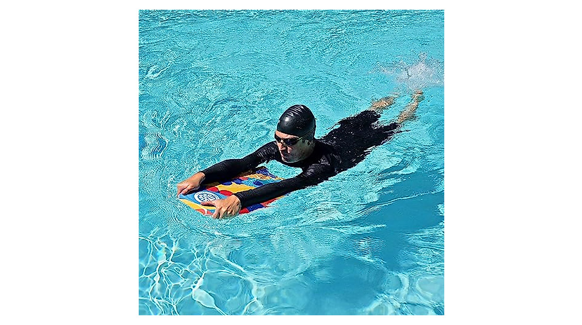 Bloo Tide 22in Mini Bodyboard for Kids & Adults - Soft Foam Water Board