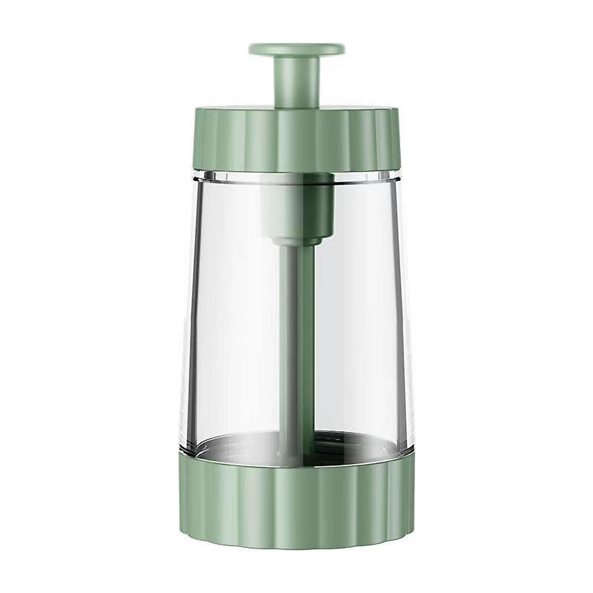 KINTEGOOD Upgrade Salt and Pepper Shakers, Salt Shaker Spice Shaker Seasoning Shaker, Salt Container Salt Dispenser Salt Shakers for Kitchen, Salt and Pepper Shakers Set (1*Green)