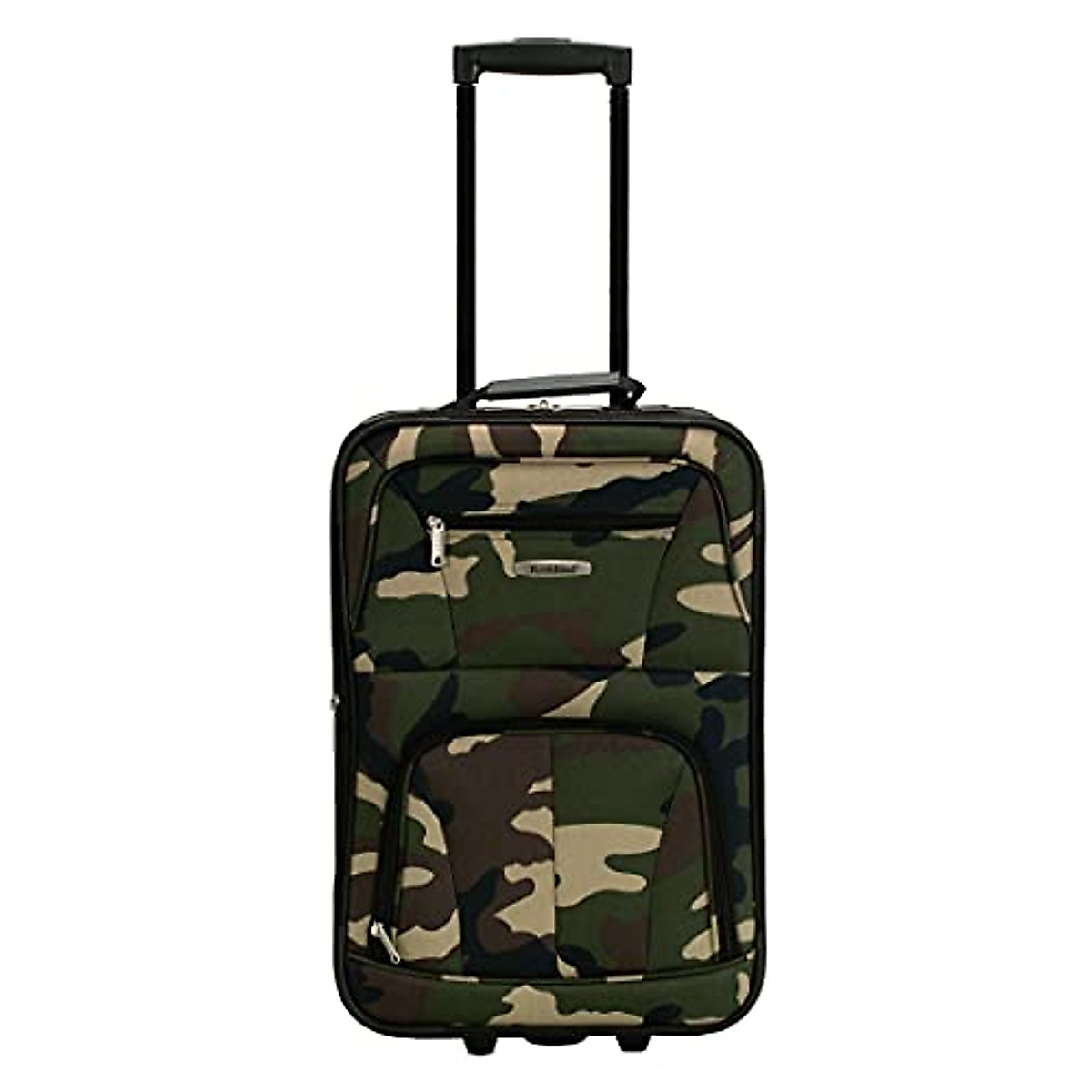 Rockland Journey Softside Upright Luggage Set, Expandable, Camouflage, 4-Piece (14/19/24/28)