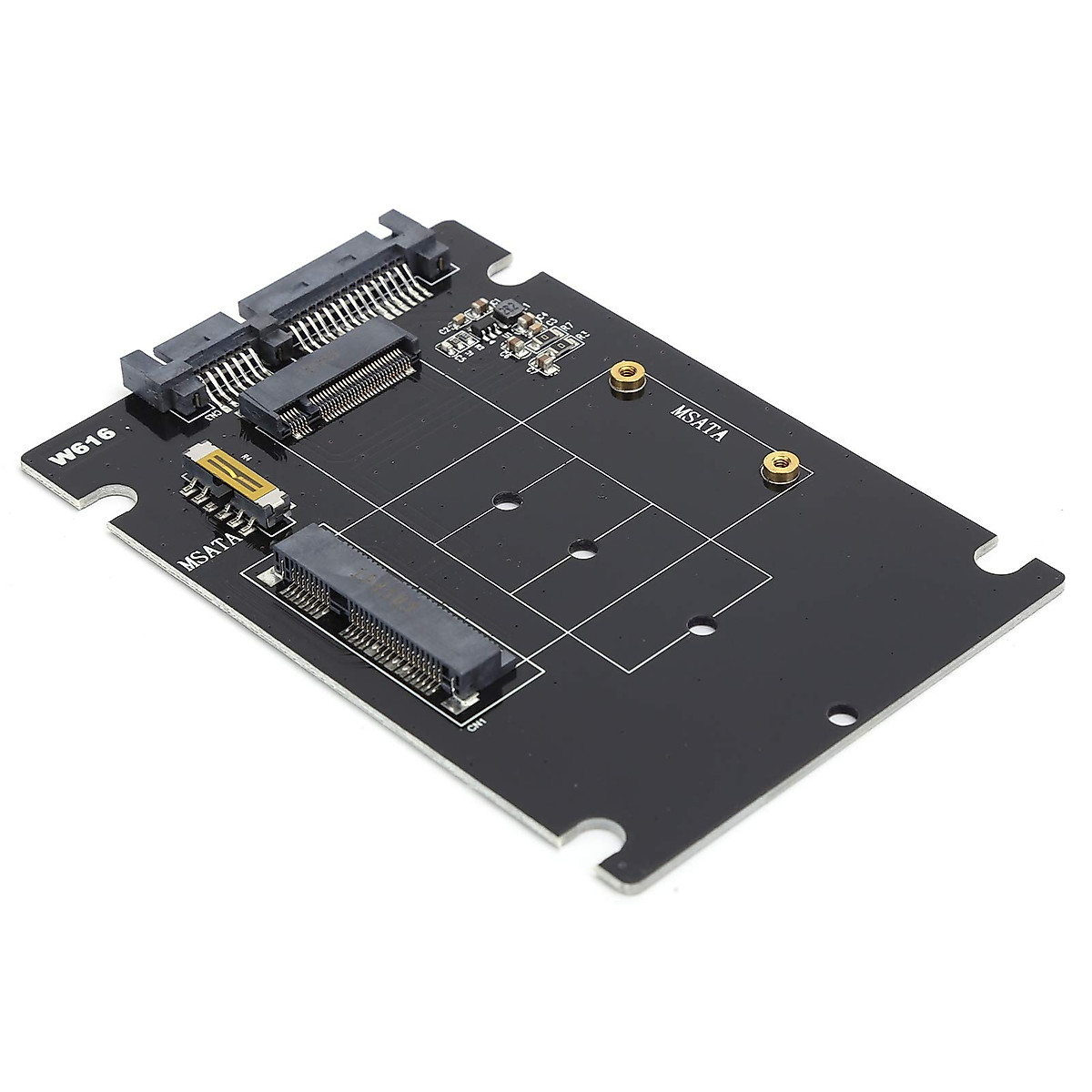 Qinlorgo Notebook Optical Drive 79.5mm MSATA/NGFF SSD/HDD Hard Drive PC for Notebook Office Home