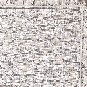 My Texas House by Orian Bluebonnets Area Rug, 1'11" x 7'6", Natural Driftwood