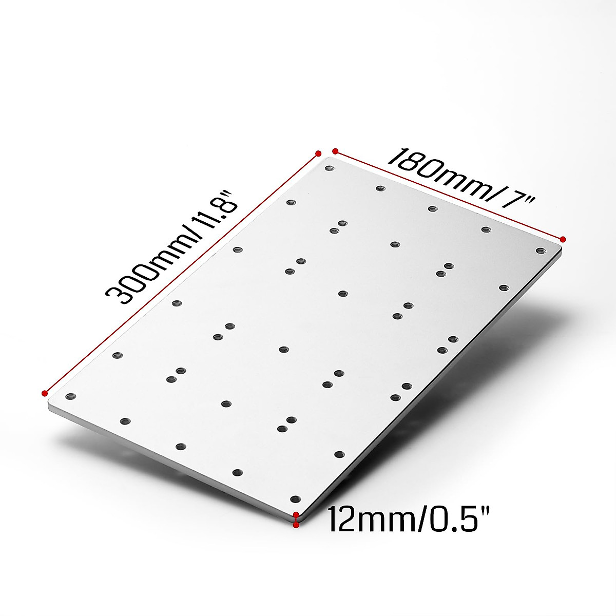 Genmitsu 3040 Extension Aluminum Spoilboard for 3018-PROVer V2 Y-Axis Extension Kit, XY Effective Working Area 300mm x 400mm
