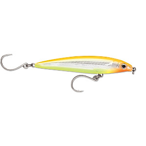 X-Rap Long Cast Shallow 12 Bone Chartreuse
