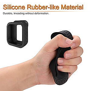 Fintie Silicone Skin for Blink XT2/XT Camera - [3 Pack] Premium Silicone Weather Resistant Protective Case Cover for Blink XT2 & XT Home Security Indoor Outdoor Camera - Black