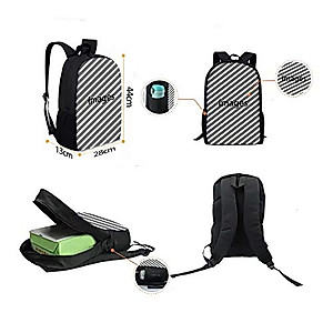 Beauty Collector Elementary School Backpack Set Cool Shark Bookbag with Lunch Bags and Pencil Case for Kids Girls Boys Teens