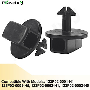 Braveboy 597244 Air Cleaner Cap Knob/Replacement Knob Compatible with B&S Lawn Tractor 123P02, 123P32, 115P02 for Models 115P02-0008-H5, 115P02-0011-H5, 123P02-0002-H5