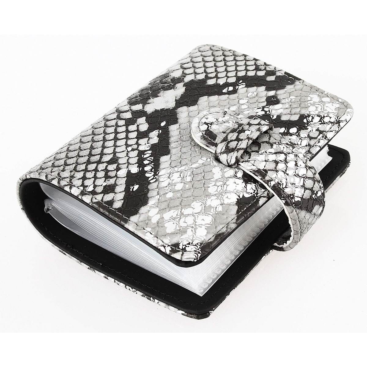 Forged Dice Co. Spellbook of Incantations (Mystical Dragon Skin Edition) Spellbook Card Holder & Pack of Dry Erase Cards with Velvet Storage Bag - Storage for D&D Spell Book Monster Magic Item Cards