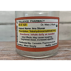 Funny Airtight Odor proof Glass Stash Jar With Lid Gift For Hiding