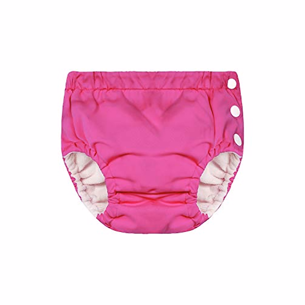 Baby Swim Diapers Swimming Pants Waterproof Swimwear Diaper for Unisex Baby 0-3 Years Reusable Pool Diaper for Baby Boys Girls Swimming Lesson Orange & Pink 24-36 Months