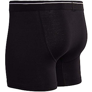 Members Mark Underwear - Stretch Boxer Briefs (5 Pack), Size Large, Black