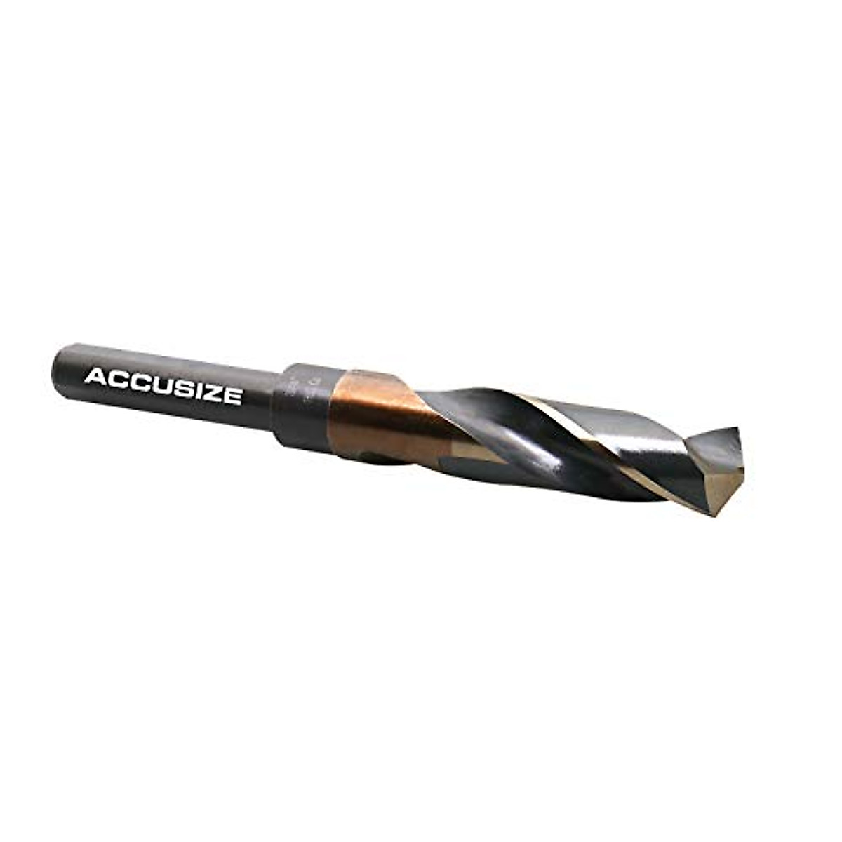 Accusize Industrial Tools 3/4'' ANSI M35(H.S.S. + 5% Cobalt) S and D Drill, 1/2'' Shank, 135 Degree Split Point, 0412-0034