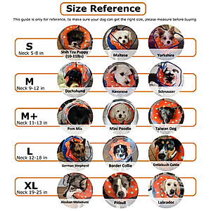 Crazy Felix Inflatable Dog Cone for Medium, Large, Small Dogs, Donut Cones for Dogs to Stop Licking and Scratching, Soft Dog Recovery Cone Collar After Surgery with Anti Licking Baffle(Blue, XL)