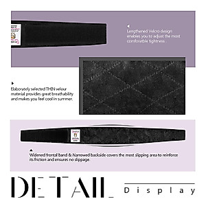 Dreamlover Wig Grip Band for Women, Black