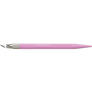 NT Cutter Resin Holder Art Knife, Pink Holder, 1 Knife (D-401P-P)