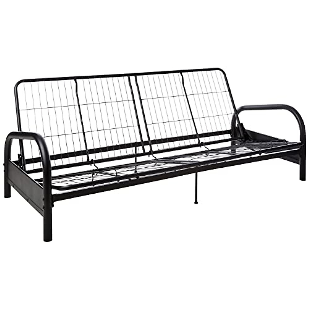 DHP Vermont Metal Futon Frame, Classic Design, Full Sized - Black