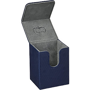 Ultimate Guard Flip Deck Case 80+ XenoSkin Standard Size Blue Card Game