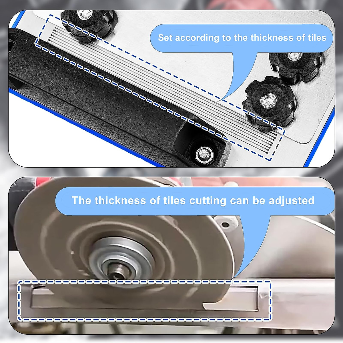 45 Degree Tile Chamfering Tool, Angle Grinder Stand for Tile 45° Chamfer Cutting, 100-Type Universal Angle Grinder Bracket Adjustable Angle Grinding Fixed Holder
