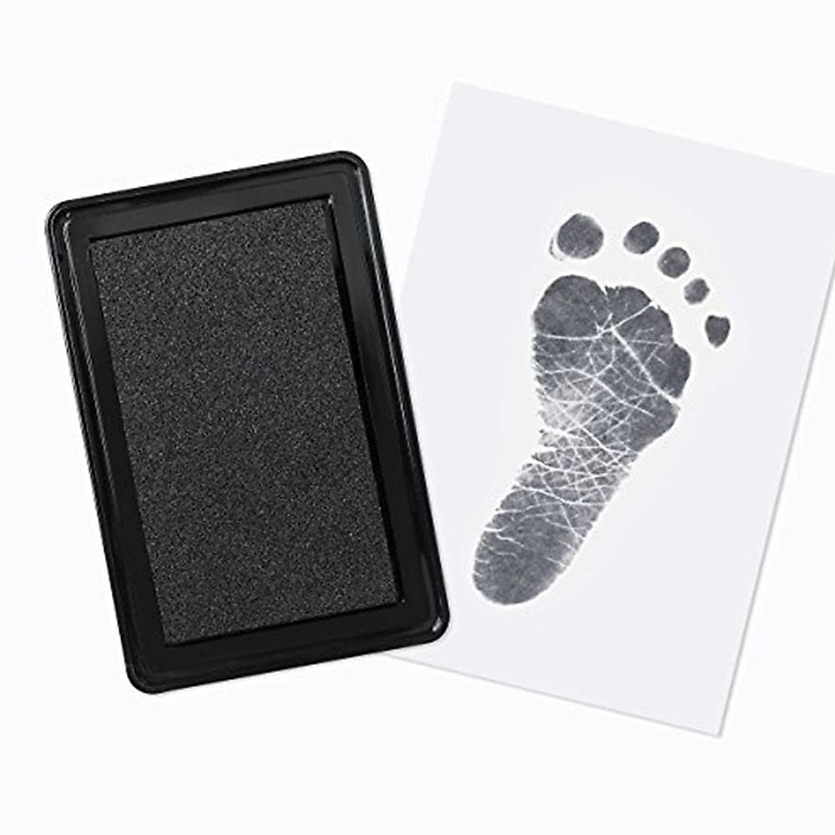 Baby Hand and Footprint Kit,Newborn Baby Clean Ink Pad Kit,Inkless Print Kit Pet Paw Stamp Print Kit for Baby Feet and Hands, Family Keepsake
