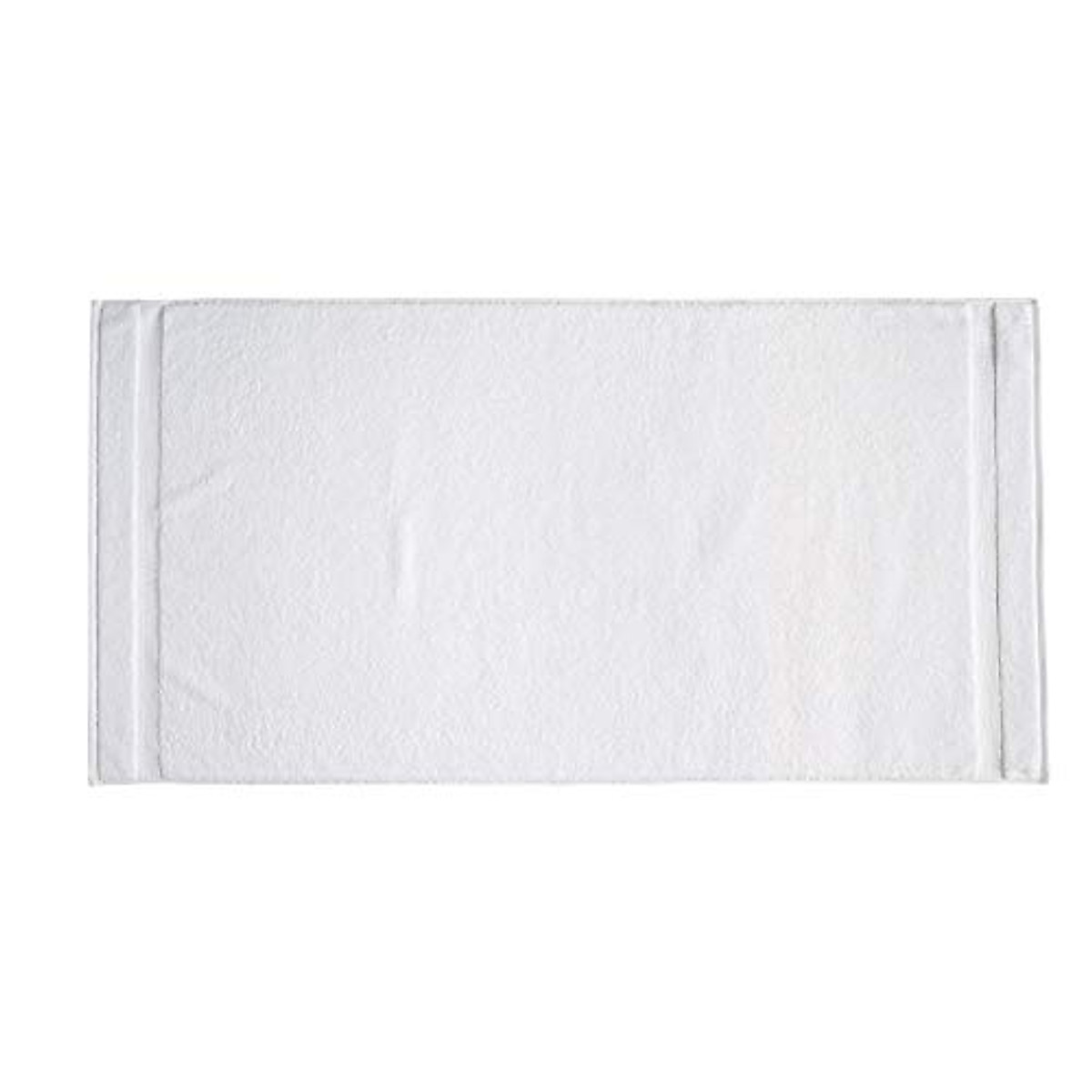 AmazonCommercial Premium 100% Cotton Bath Towel Set - Pack of 6, 27 x 54 Inches, 600 GSM, White