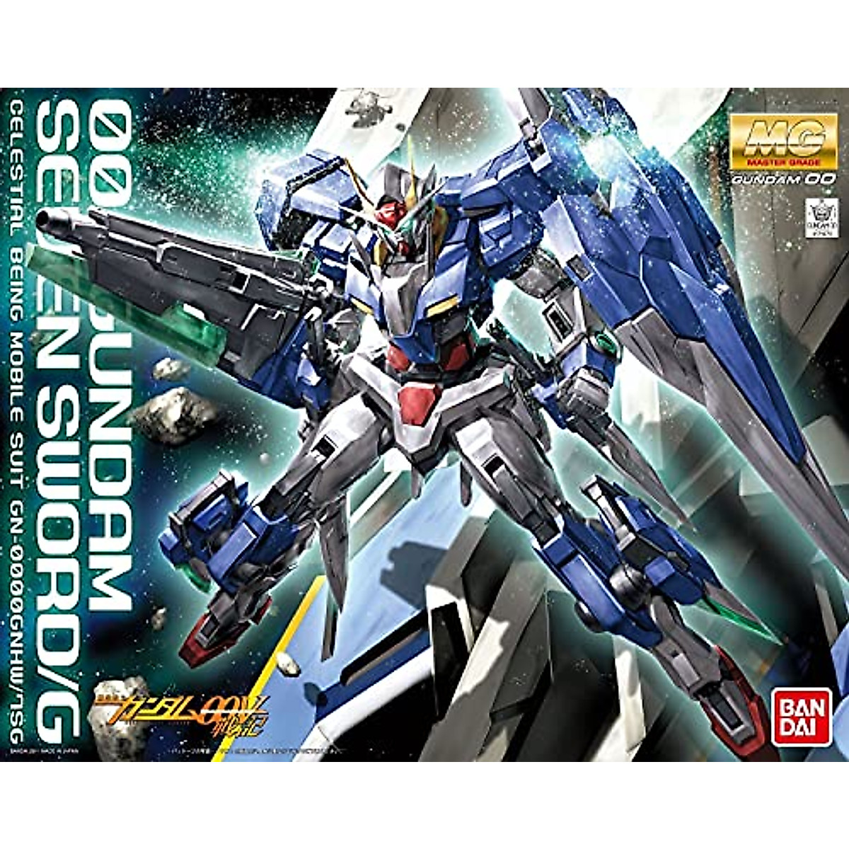 Bandai Hobby MG 00 Gundam Seven Sword/G Gundam 00"