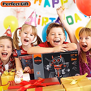BEMITON Robot Building Toys STEM Projects for Kids Ages 6-10 8-12 and up, 3 in 1 Remote Control Car Coding set, Educational Robotics Science Kit, Birthday for Teen Boys Girls