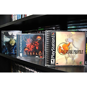 Game Box Protector Compatible with CD Jewel Games, PS1 Games Clear Case - 0.35MM Bulk retail bags Game Storage Case - Retro gaming console partner for retro game system collection (pack of 25)