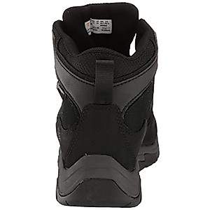 Timberland womens Mt. Maddsen Mid Leather Waterproof Hiker Hiking Boot, Black Nubuck, 8 US