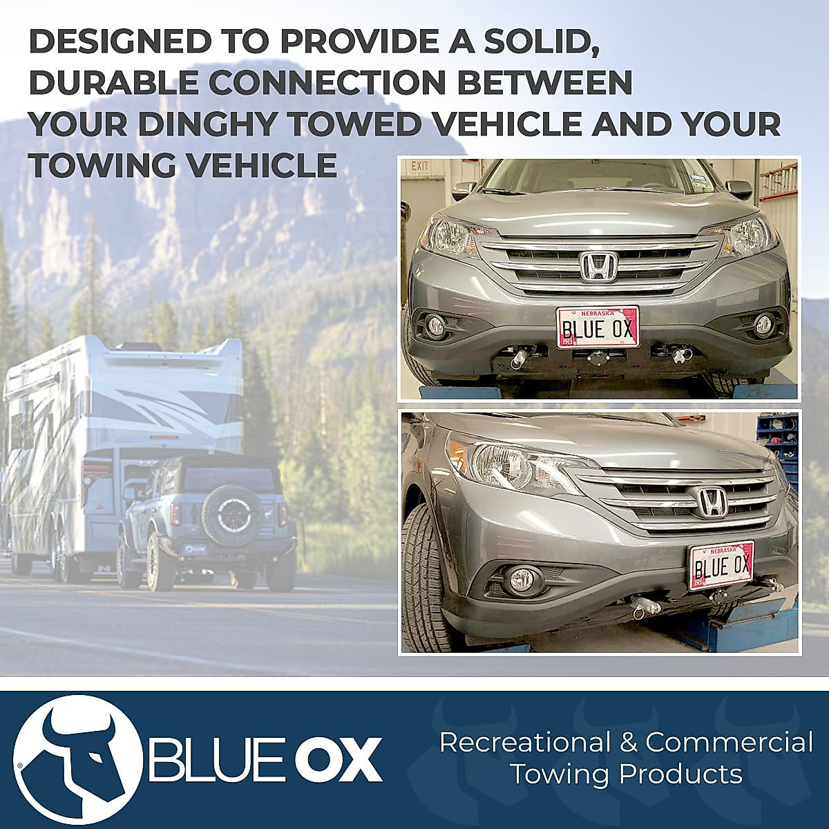 Blue Ox BX 2246 Baseplate - Honda CR-V (2007-2011)