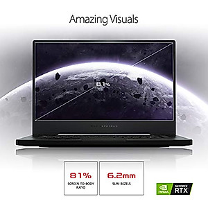 ROG Zephyrus M Thin and Portable Gaming Laptop, 15.6” 240Hz FHD IPS, NVIDIA GeForce RTX 2070, Intel Core i7-9750H, 16GB DDR4 RAM, 1TB PCIe SSD, Per-key RGB, Windows 10 Home, GU502GW-AH76