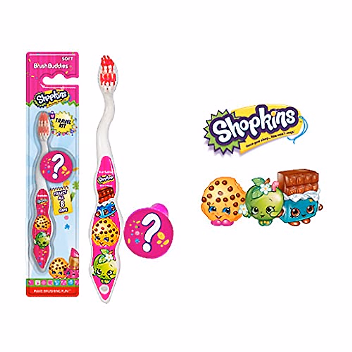 Brush Buddies Shopkins Brush and Cap