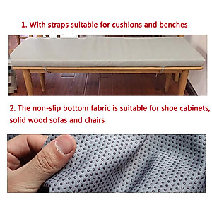 wangk Seat Cushions Bench Seat Cushion Elastic Thicken Dining Chair Pads,Thick Upholstery Quilted Cushion Floor Cushion