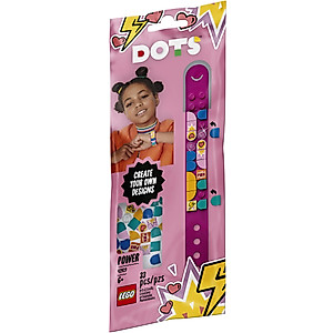 LEGO DOTS Power Bracelet 41919 DIY Creative Craft Kit for Kids Who Like Creative Gifts and Designing Bracelets, Makes an Excellent Gift (33 Pieces)