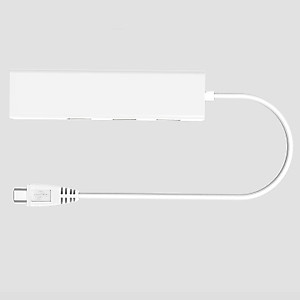 Micro USB to Ethernet Adapter,YOIGO 3-Port USB2.0 Hub with Power Network RJ45 10/100M Support Windows 10,8.1, Surface Pro,Linux,Chromebook Mac OS and OTG