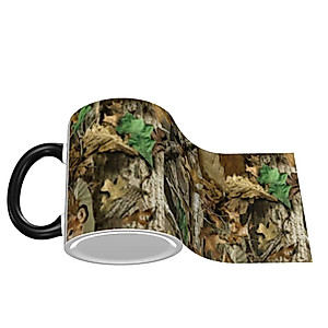 Augenstern Ceramic Coffee Mug Camo Deer Camouflage Hunting Novelty Tea Cup