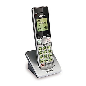 VTech CS6949 DECT 6.0 Standard Phone - Black, Silver 4.4" x 7.8" x 7.8"