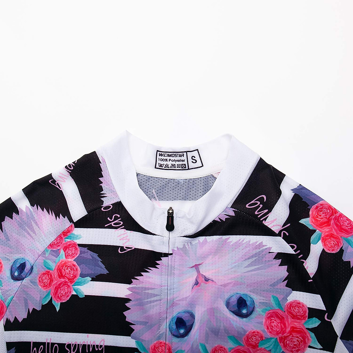 JPOJPO Women Cycling Jersey Short Sleeve Breathable Biking Shirt Tops Bike Clothing