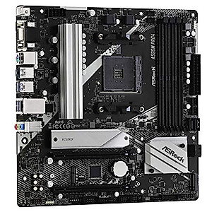 ASRock A520M Pro4 AMD Ryzen 3000/4000 Series (Soket AM4) Compatible with A520 Chipset, Micro ATX Motherboard [Domestic Authorized Dealer Product]