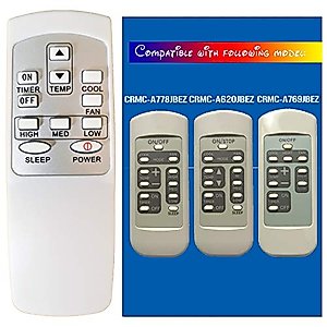 Replacement for GE Window Air Conditioner Remote Control (HA-G-01)