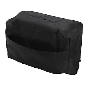 Pssopp Welding Machine Cover, Polyester Taffeta Proof Welder Dust Cover Generator Accessories for Welding Machine (Black)