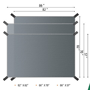 Arctic Lemmings Waterproof Single Backpack Tent with Camping Tarp, Camping Goods Set for Hiking, Outdoor Travel(Orange)