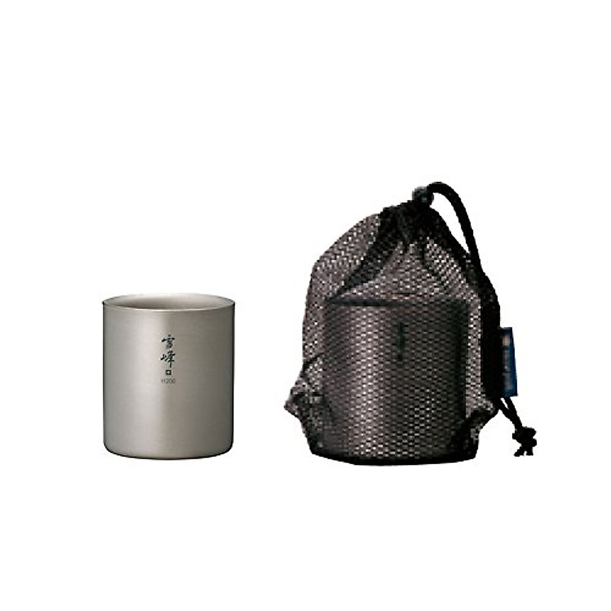 Snow Peak Seppou Stacking Mug H200 Titanium One Size