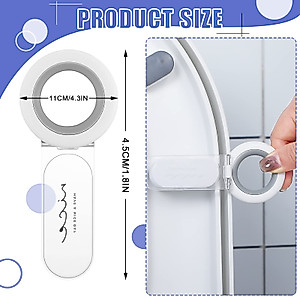 4 Pcs Toilet Lid Handle Lifter Toilet Seat Lifter Toilet Seat Lifter Handle Adhesive Toilet Cover Lift Tool for Bathroom Hotel Home Avoid Touching Toilet Cover Multi Function Cover Lifter for Toilet
