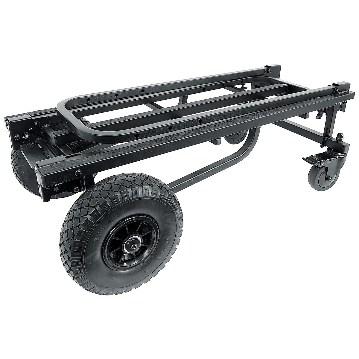 Rockville Rock Cart Pro DJ Equipment Transport Roller Car 700 LB Capacity Bundle with Rockville CART-Stand-Bag Tripod/Mic/Speaker Stand Bag