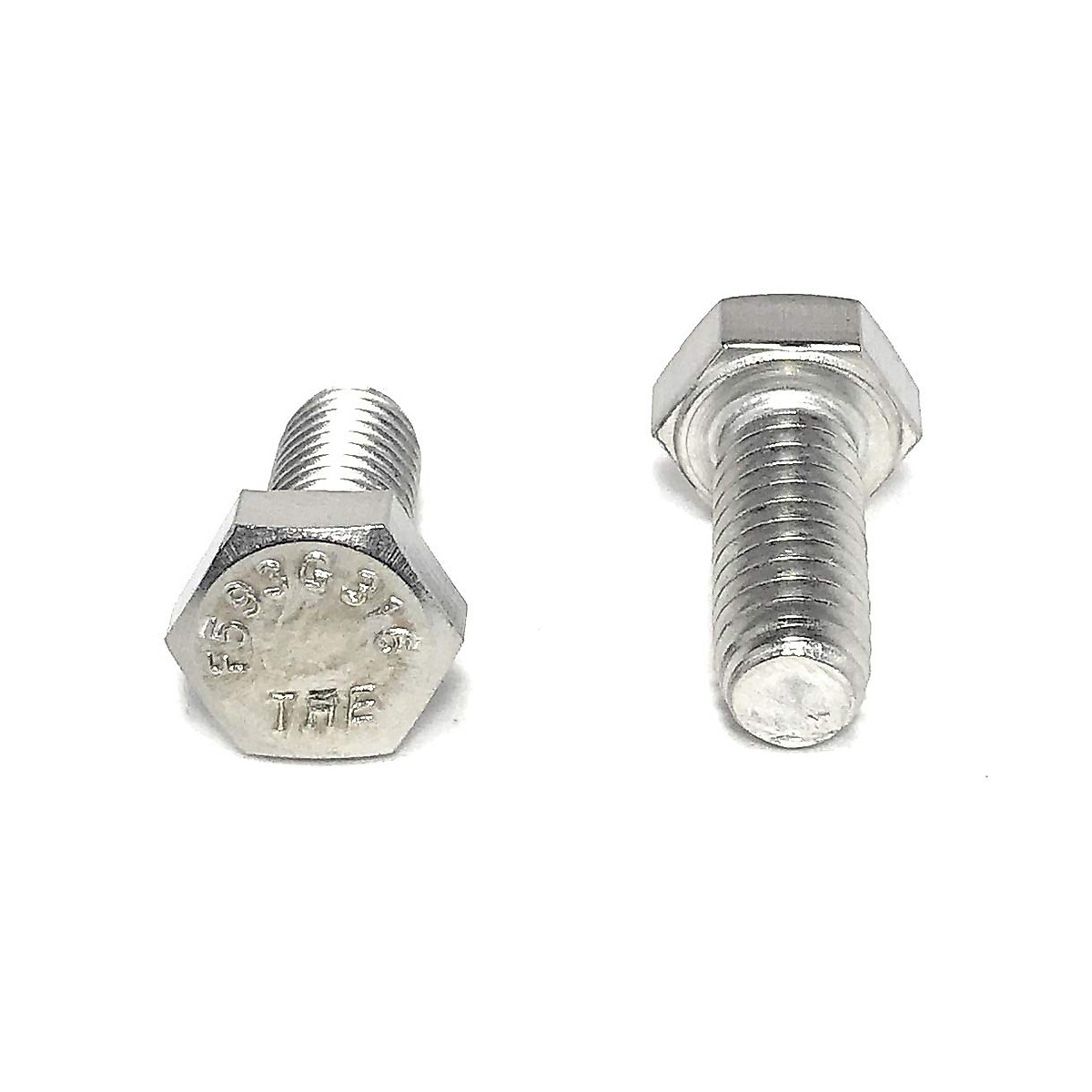 5/16-18x3/4 Stainless Steel Hex Cap Screws Hex Bolts 316 Marine Grade Stainless Steel (UNC) COARSE Thread - (25 pcs)