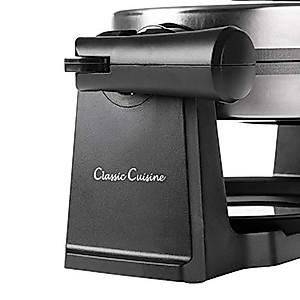 Classic Cuisine 180-Degree Rotating Waffle Iron