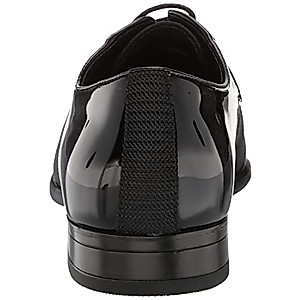 Stacy Adams Men's Pharaoh Cap Toe Oxford, Black, 12 Wide