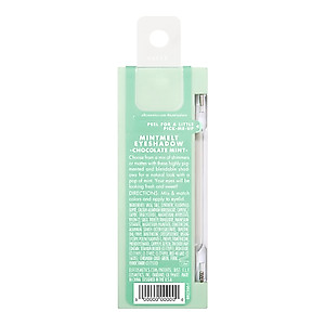 e.l.f. Mini Melt Eyeshadow, Pigment-packed, Eyeshadow Quad Featuring A Mix of Matte & Shimmer Shades, On-The-Go Size, Vegan & Cruelty-Free, Chocolate Mint