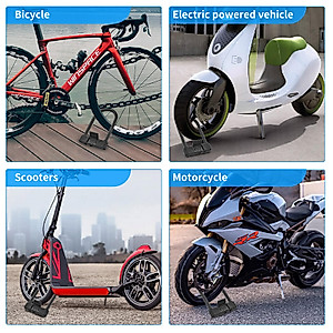 KENRONE Heavy Duty U Lock, 4 Digit Combination Password Bicycle Lock with U-Lock Shackle, Waterproof, No Key, Bike U Lock for Home, School, Travel