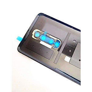 Battery Back Cover Rear Panel Glass +Camera Lens for Oneplus 7 Pro 6.67" GM1911 GM1913 GM1917 GM1910 GM1915 (Mirror Gray)