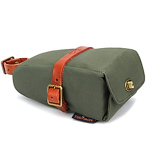 TOURBON Bike Bicycle Cycling Saddle Bag Tail Rear Pouch Strap-On Seat Storage